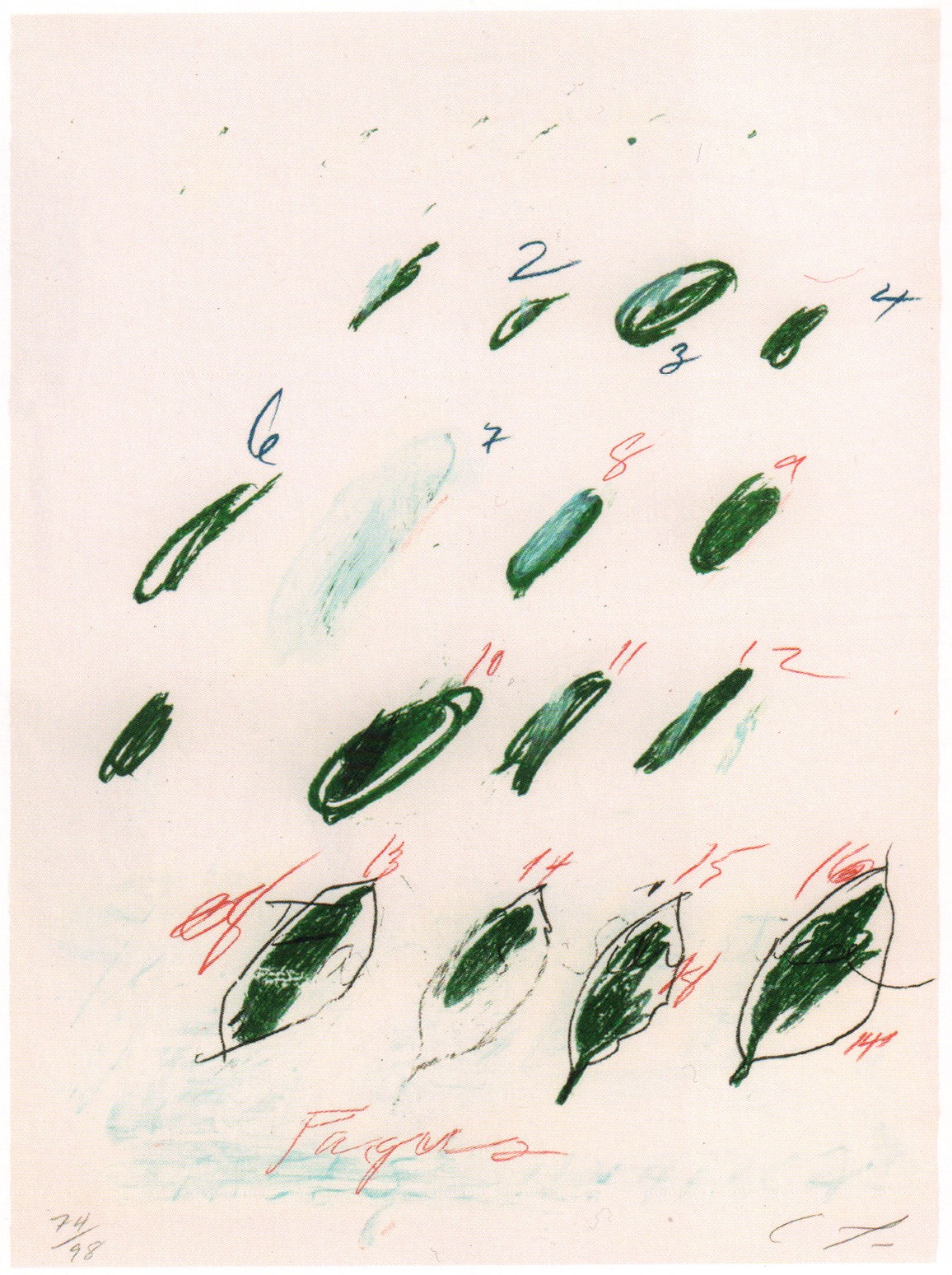 Prints | Artworks | Cy Twombly Foundation