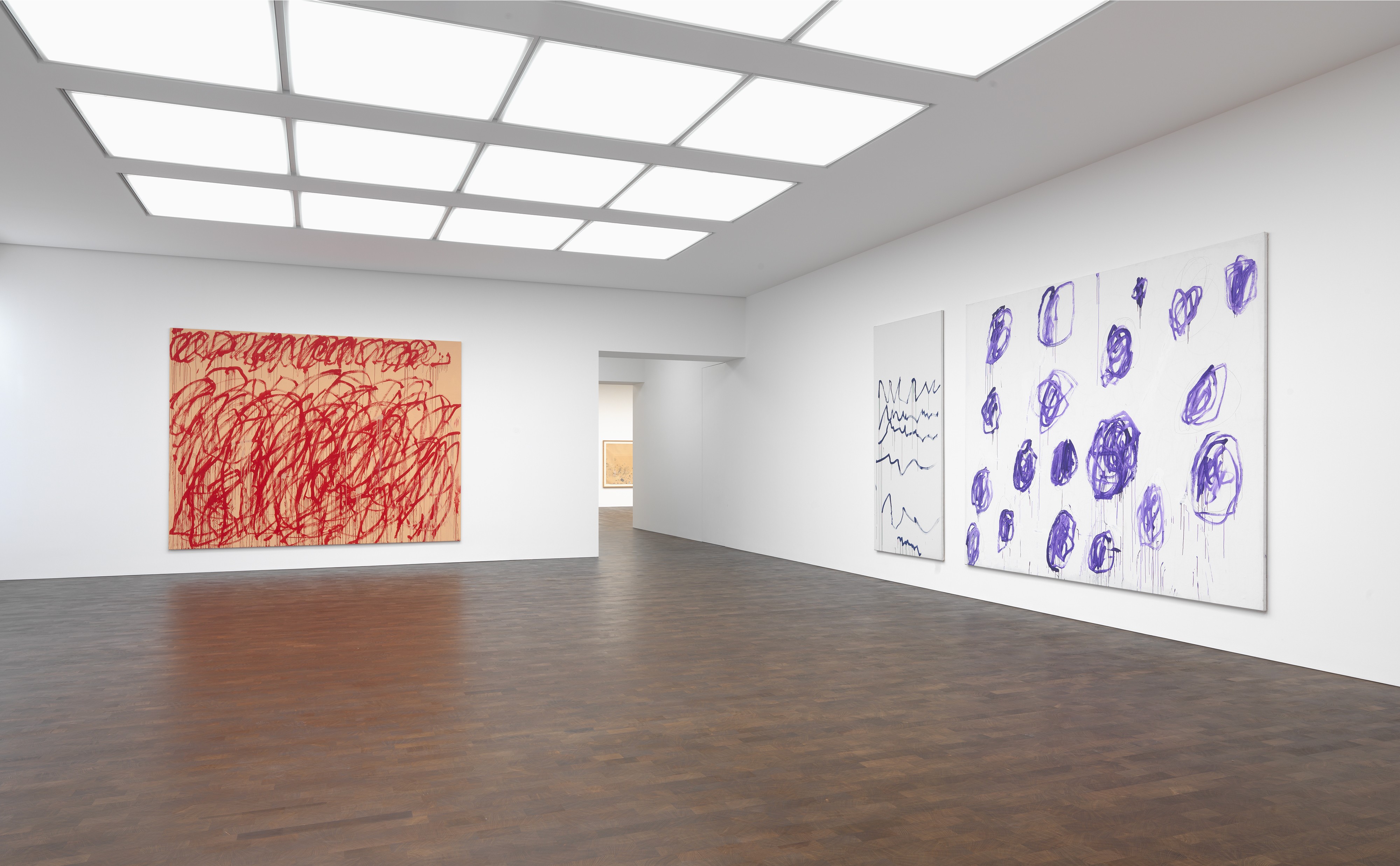 Cy Twombly Inaugurates the New Gagosian Gallery in London | Exhibitions ...